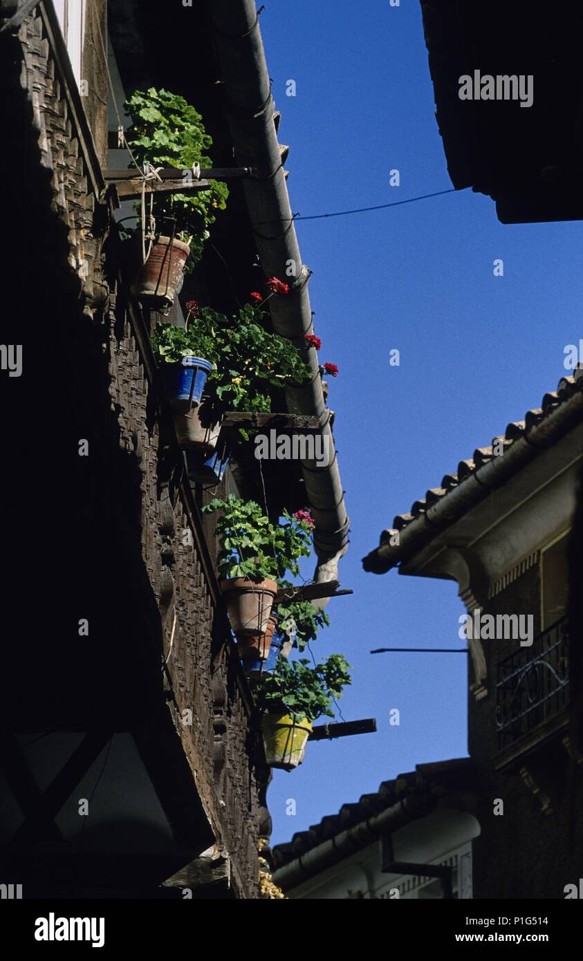 Ademuz, (Rincón de Ademuz), arquitectura popular Stock Photo - Alamy
