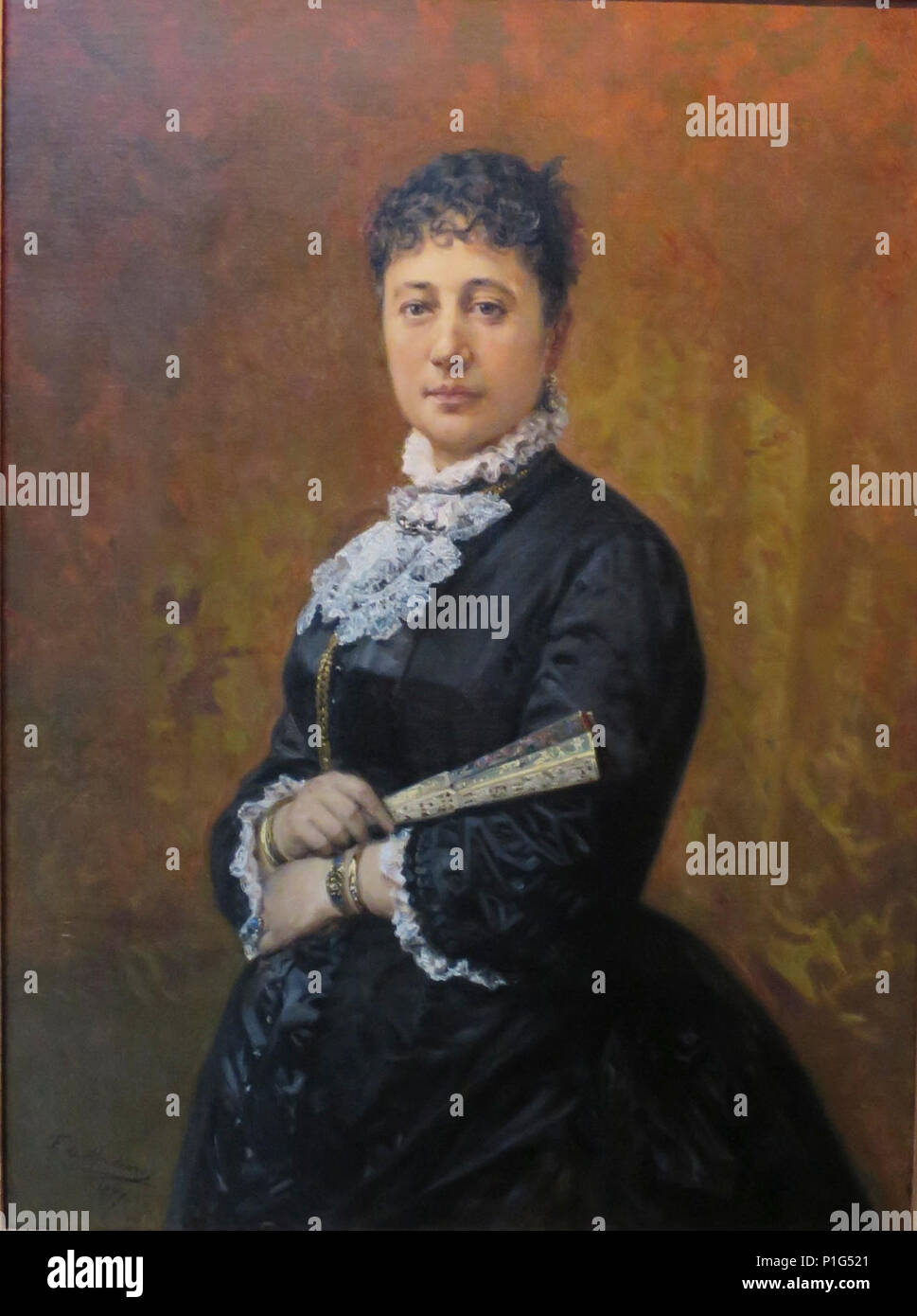 'Portrait of Bernice Pauahi Bishop' by Frederico de Madrazo, Bernice P ...