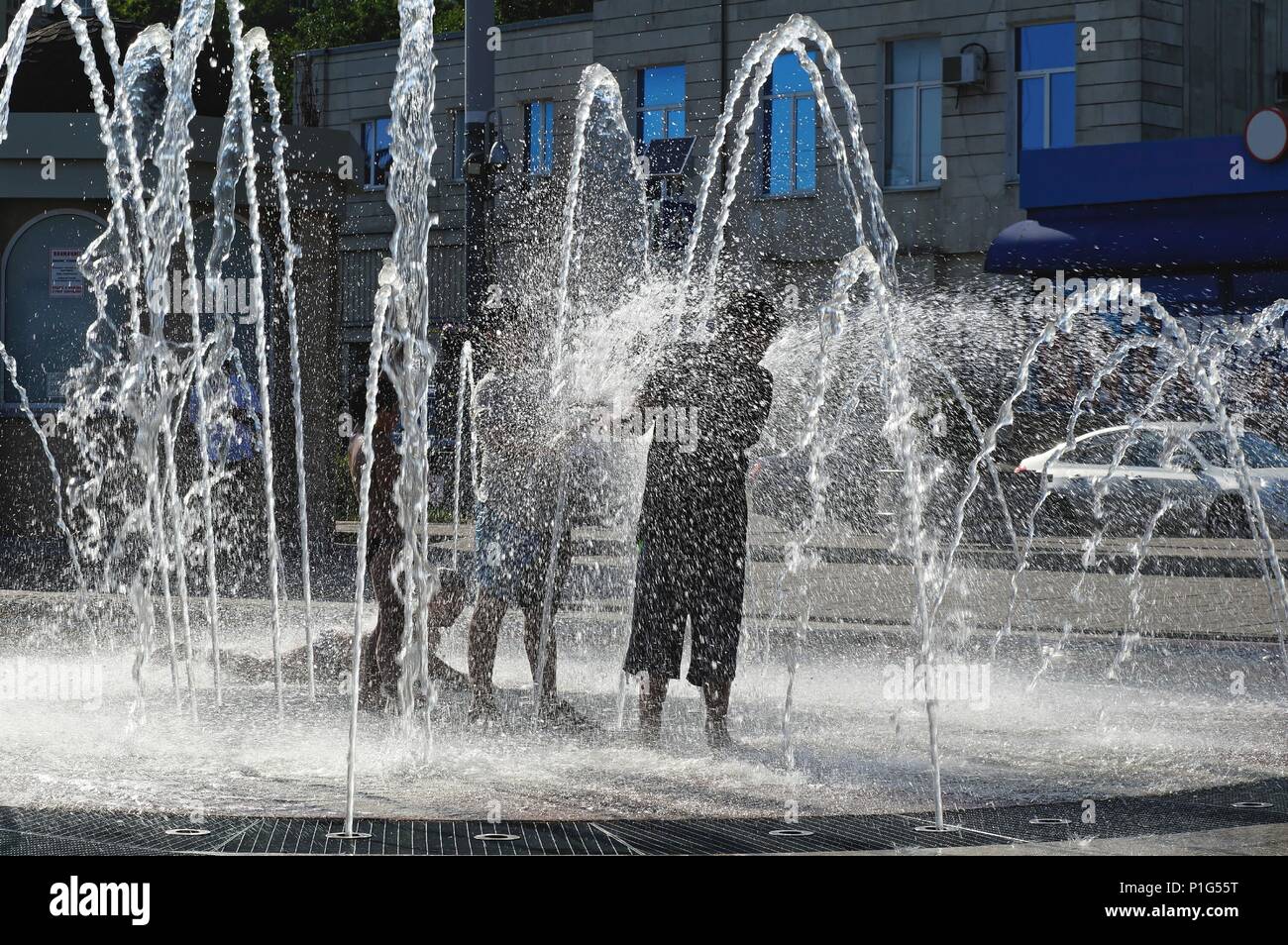 Summer cooling time Stock Photo - Alamy