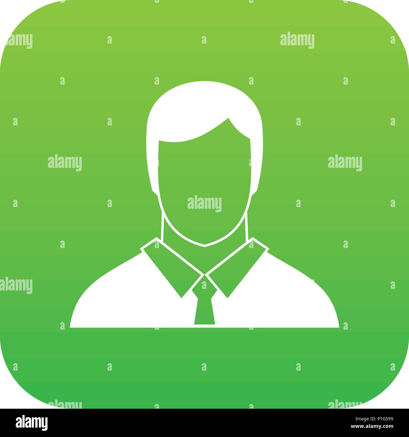 Manager icon digital green Stock Vector Image & Art - Alamy
