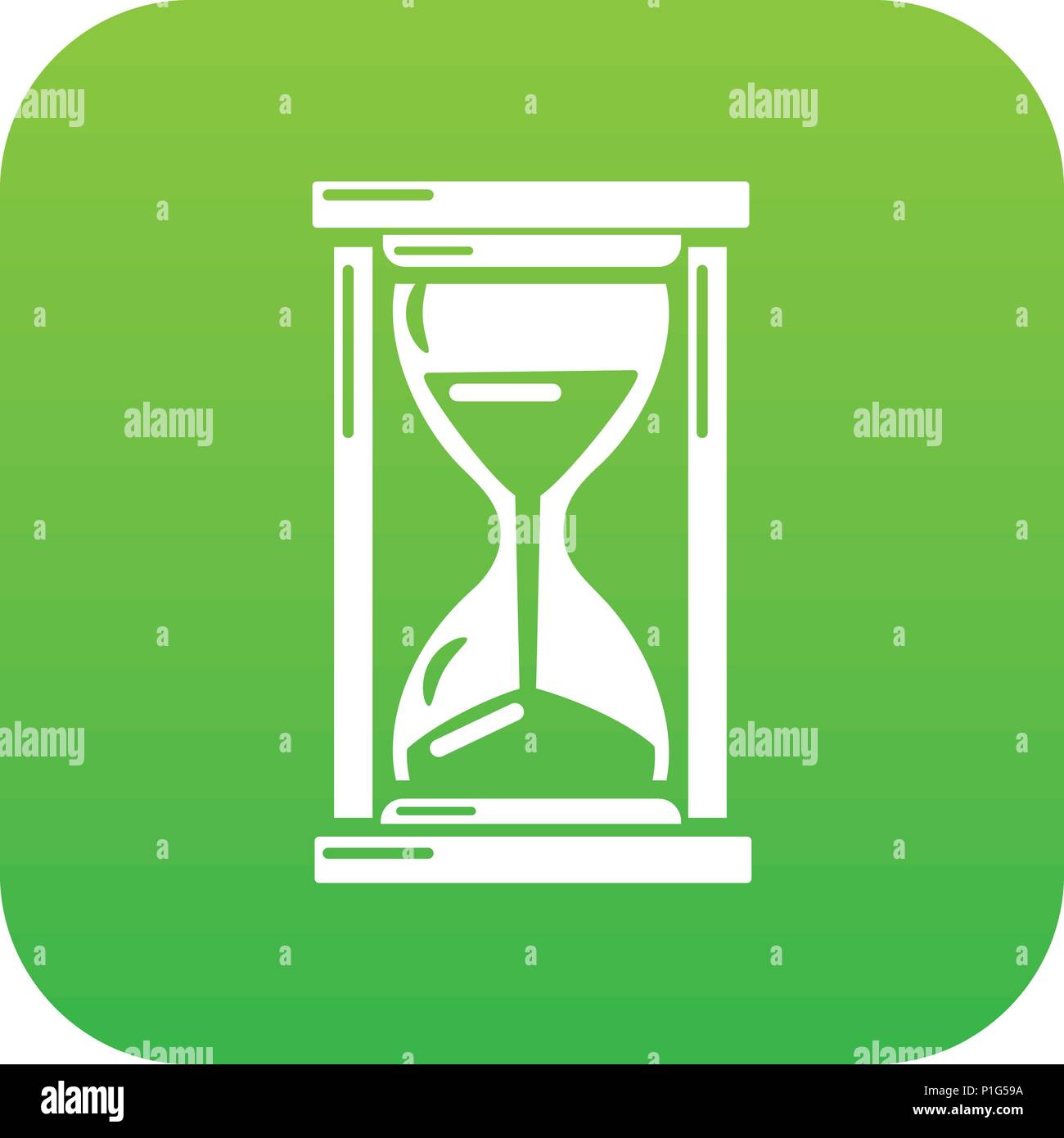 Hourglass icon, simple style Stock Vector Image & Art - Alamy