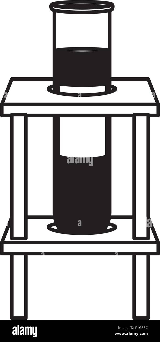 Baker laboratory Stock Vector Images - Alamy