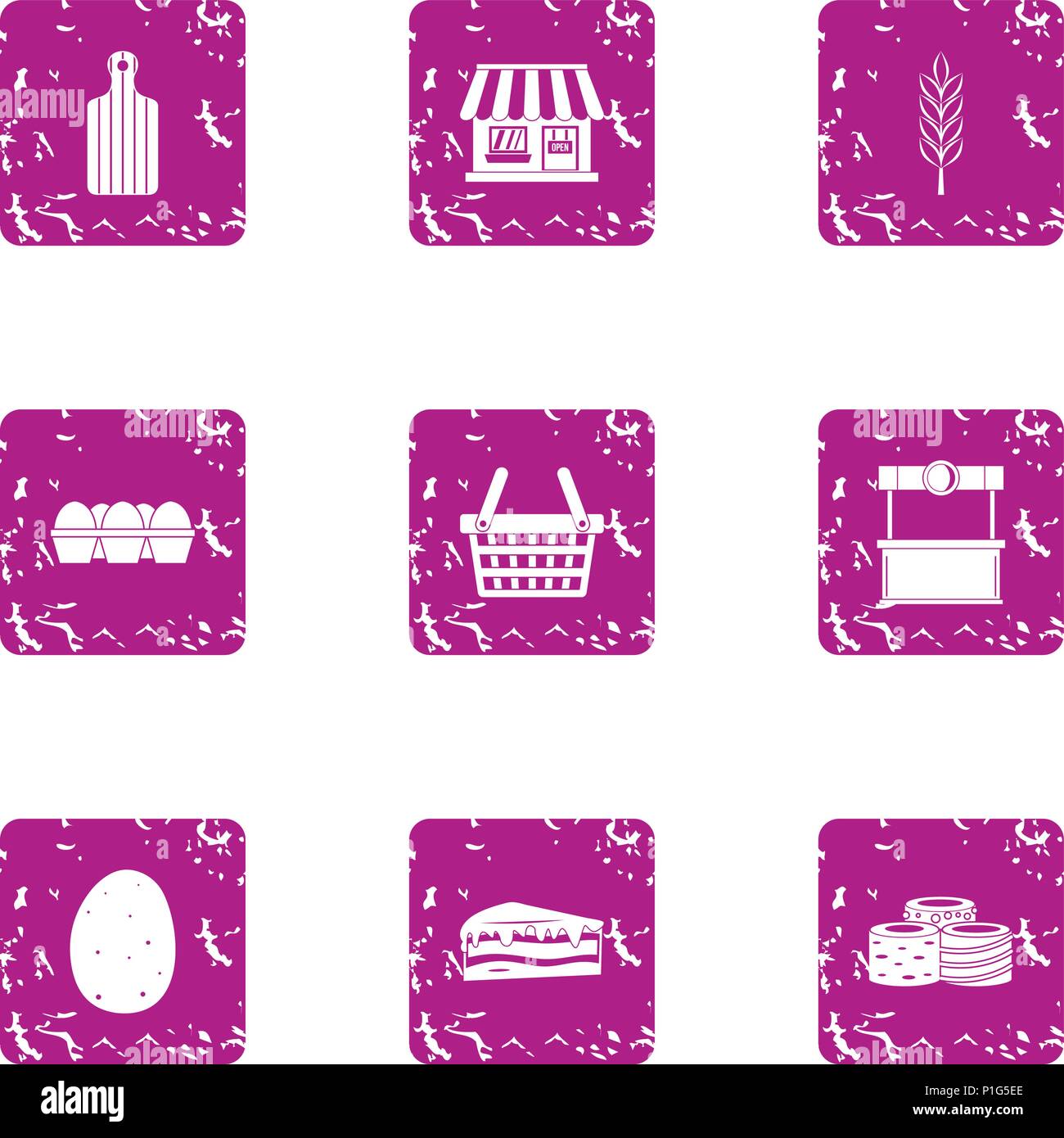 Food outlet cafe Stock Vector Images - Alamy
