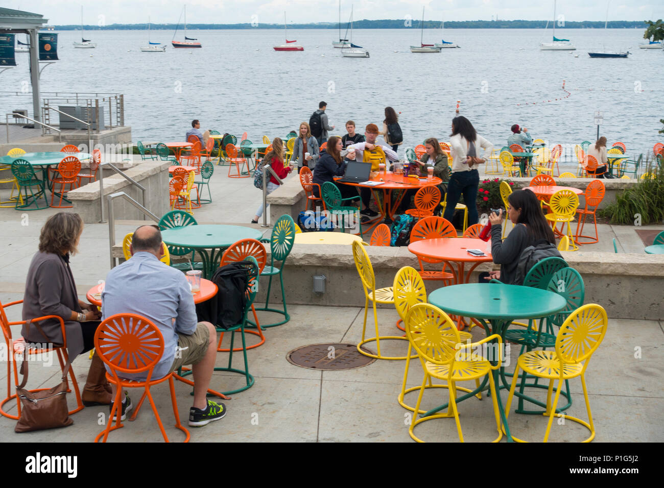 Union terrace madison hi-res stock photography and images - Alamy
