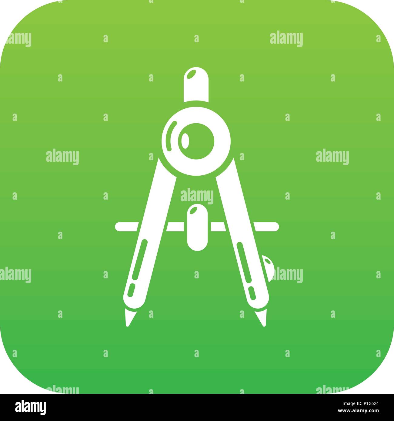 Compasses school icon, simple black style Stock Vector Image & Art - Alamy