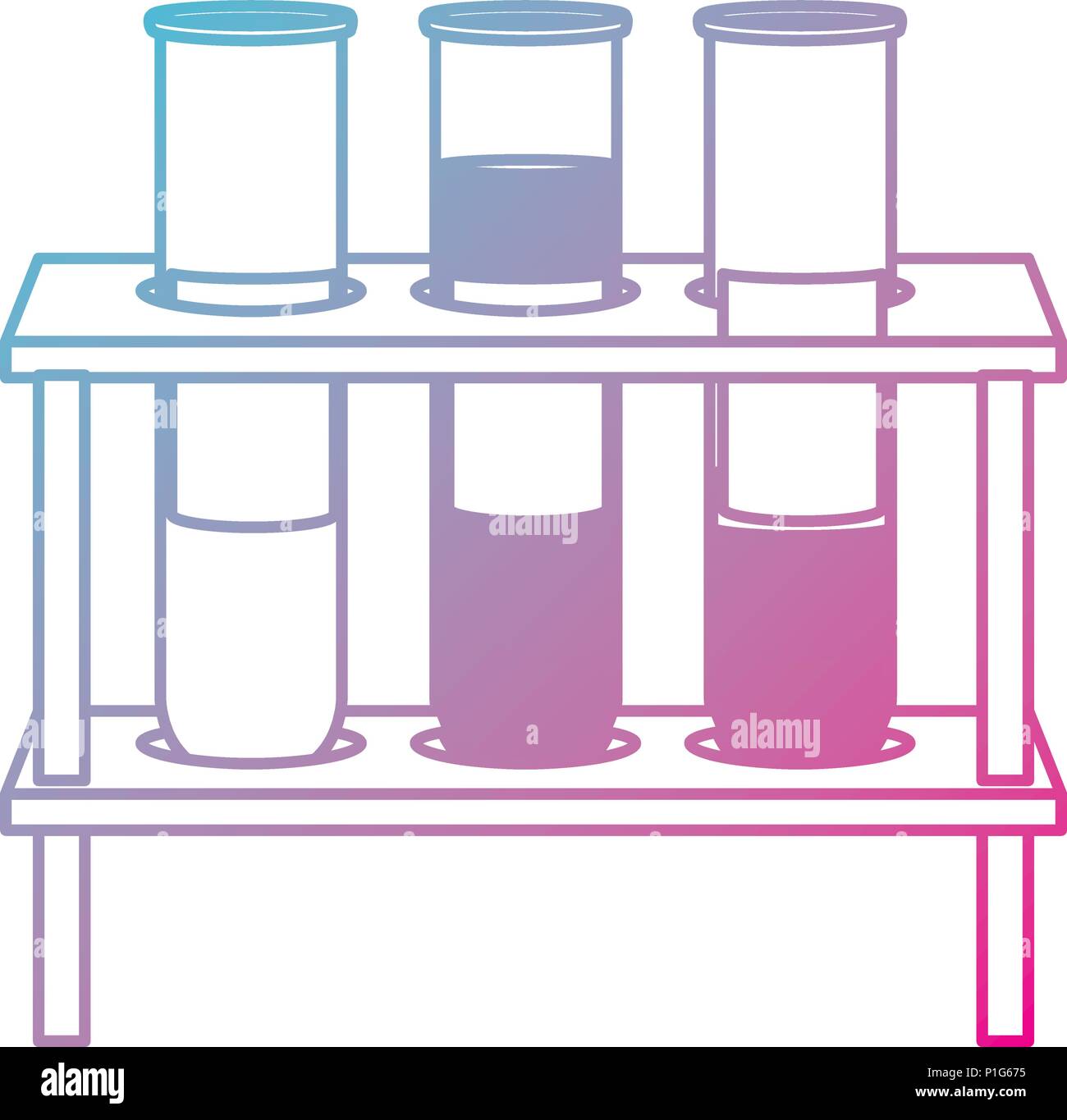 Baker laboratory Stock Vector Images - Alamy