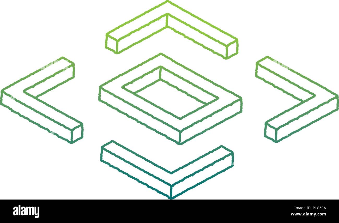 garden square bush isometric Stock Vector Image & Art - Alamy