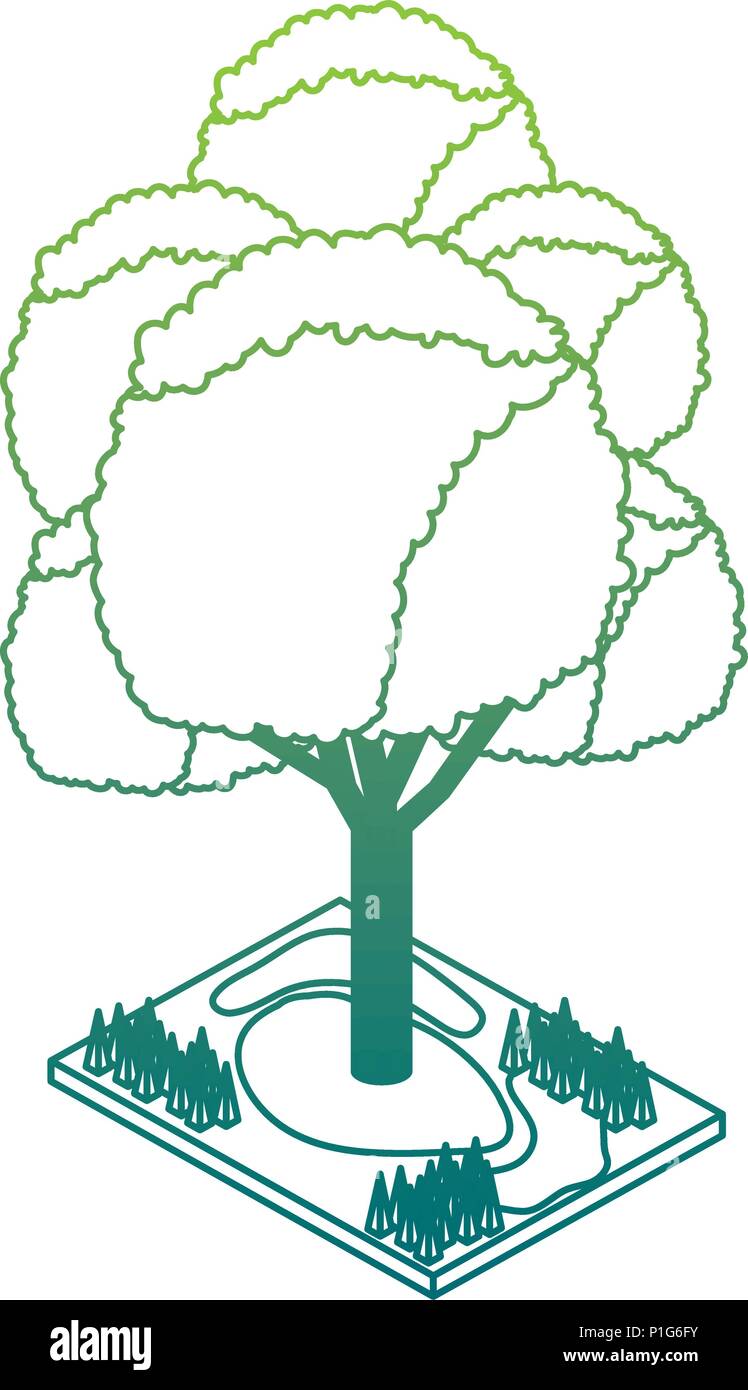 tree plant isometric icon Stock Vector Image & Art - Alamy