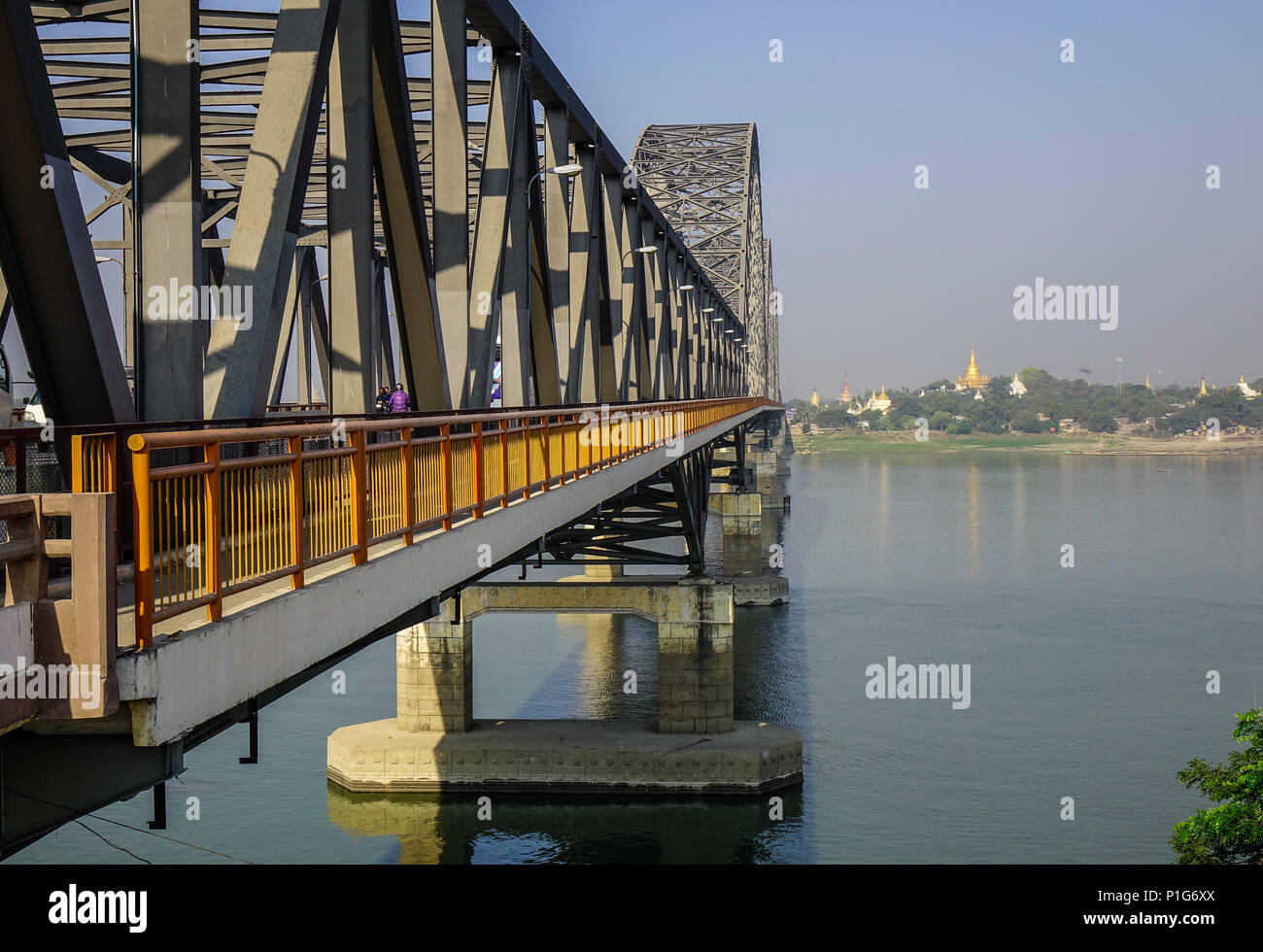 Cross yangon river hi-res stock photography and images - Alamy