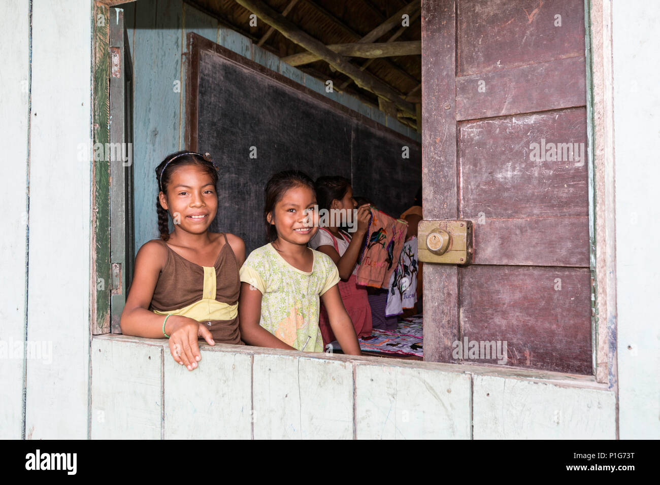 Amazon river locals hi-res stock photography and images - Alamy