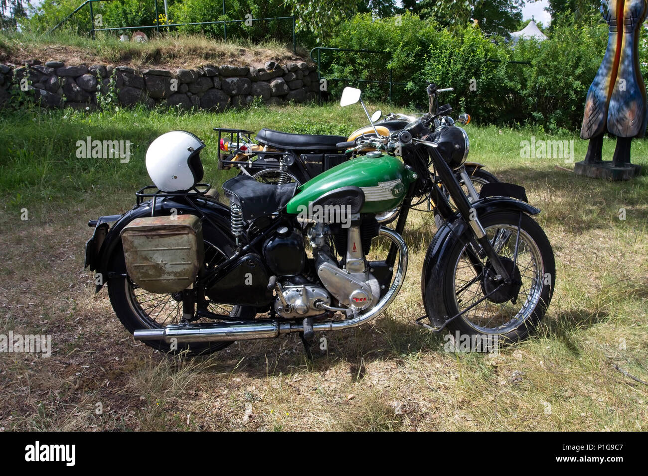 1930s BSA motorcycle Stock Photo - Alamy