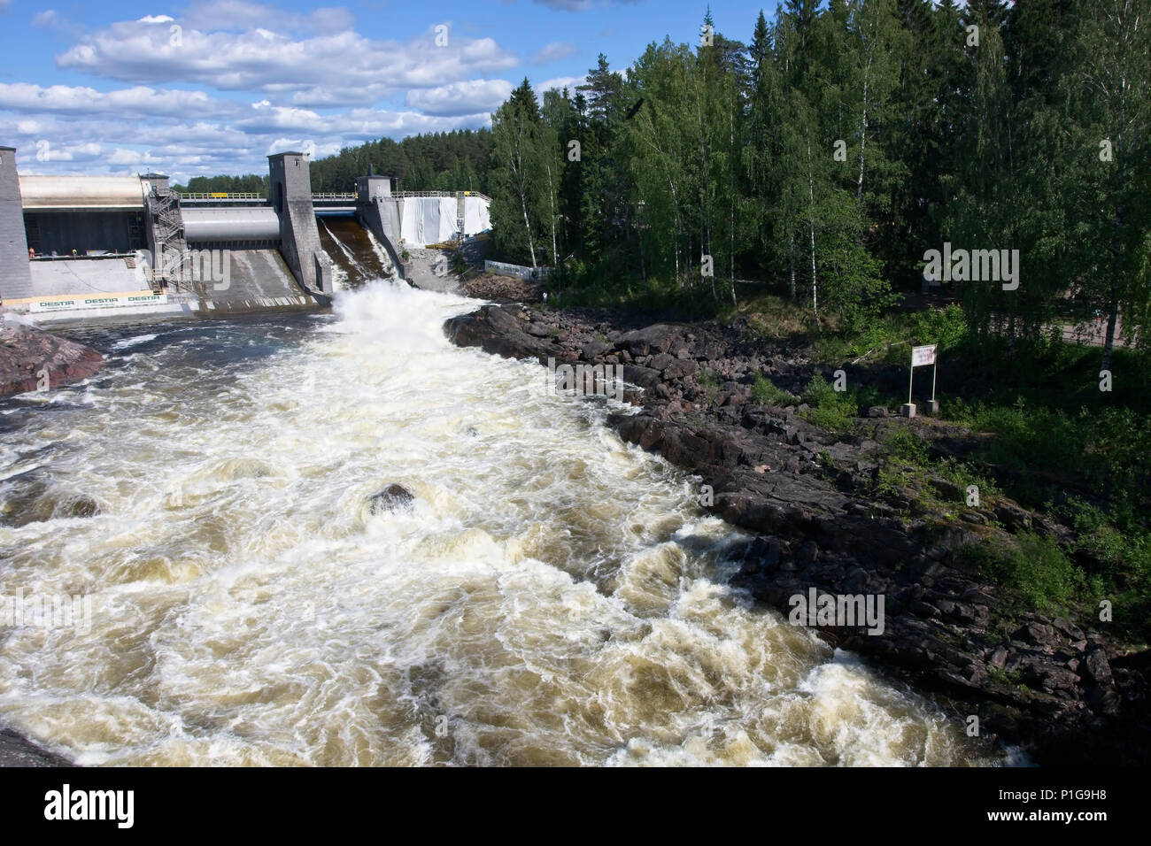 Rapids of imatra river hi-res stock photography and images - Alamy