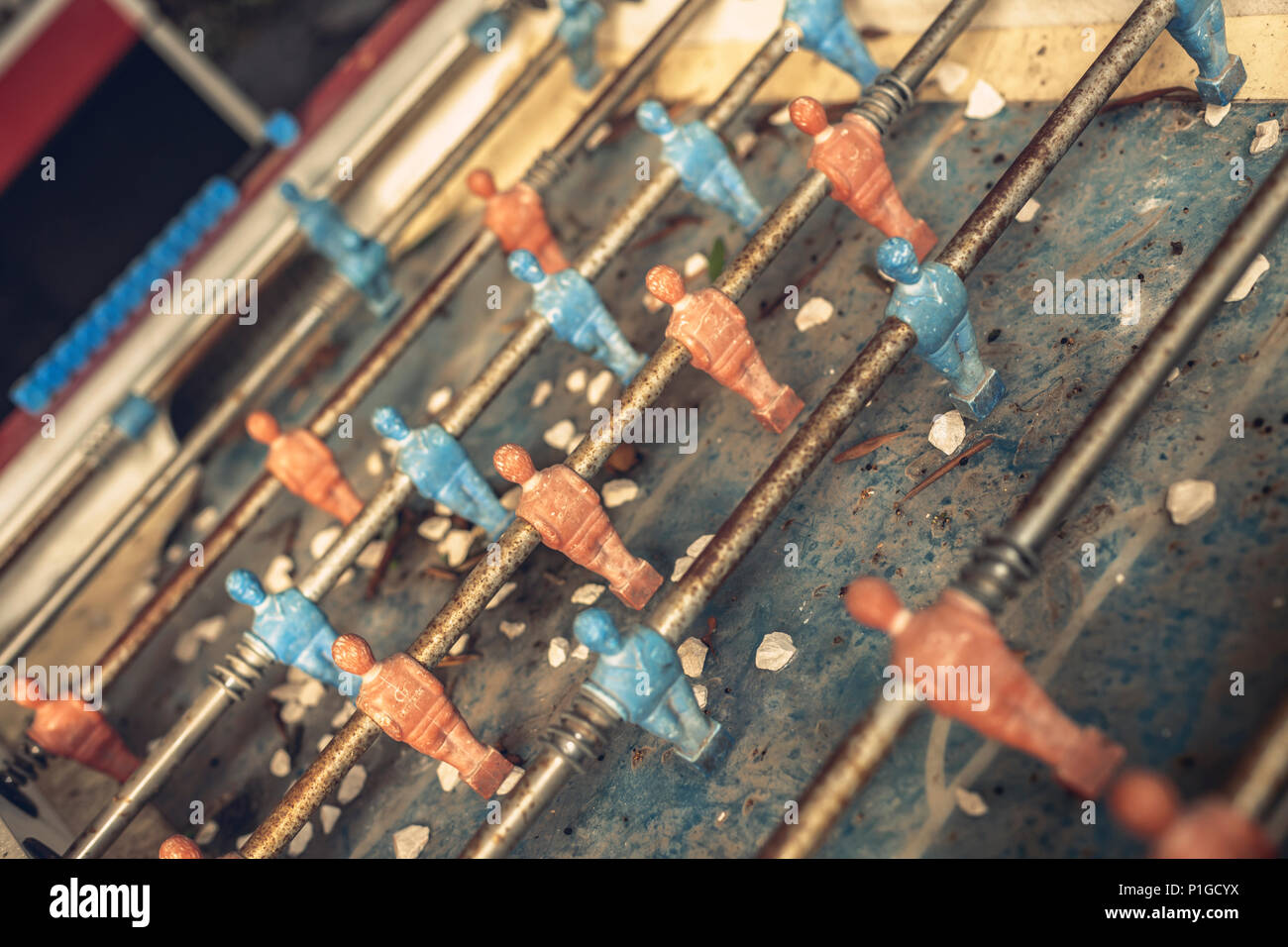 Abandoned soccer field hi-res stock photography and images - Alamy