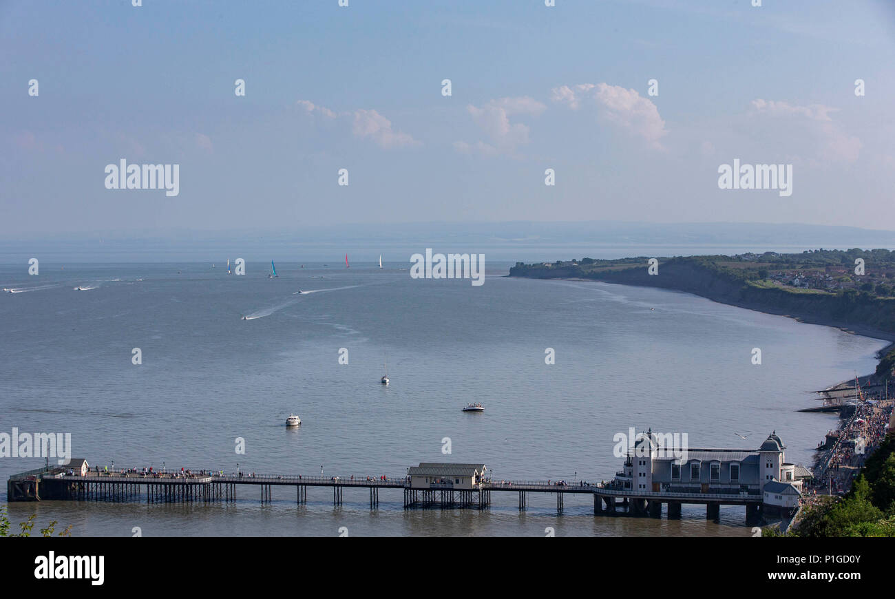 Penarth Pier Penarth Seafront Penarth Stock Photos & Penarth Pier ...