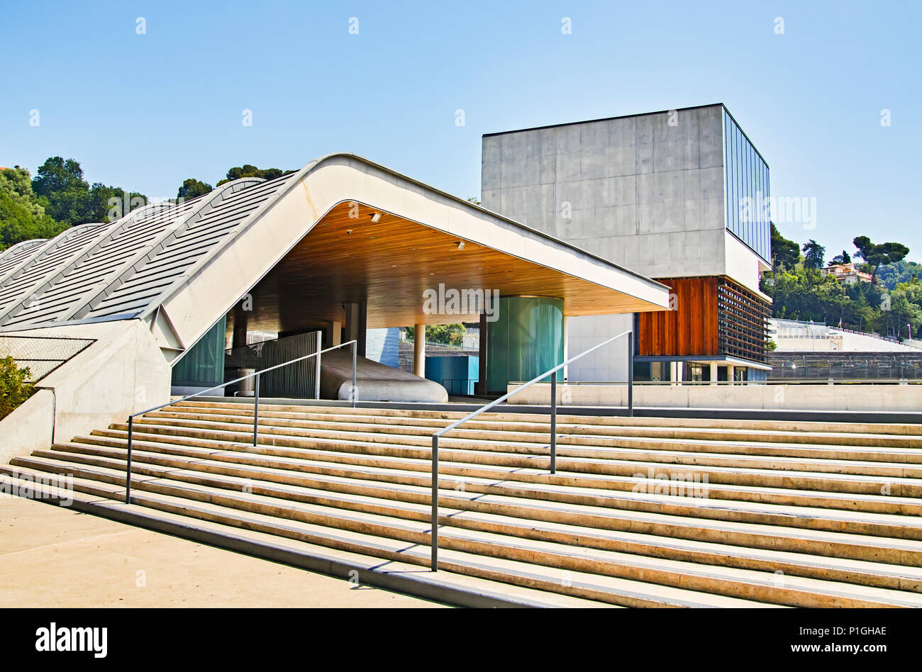 Building Architecture Nice, France Stock Photo - Alamy