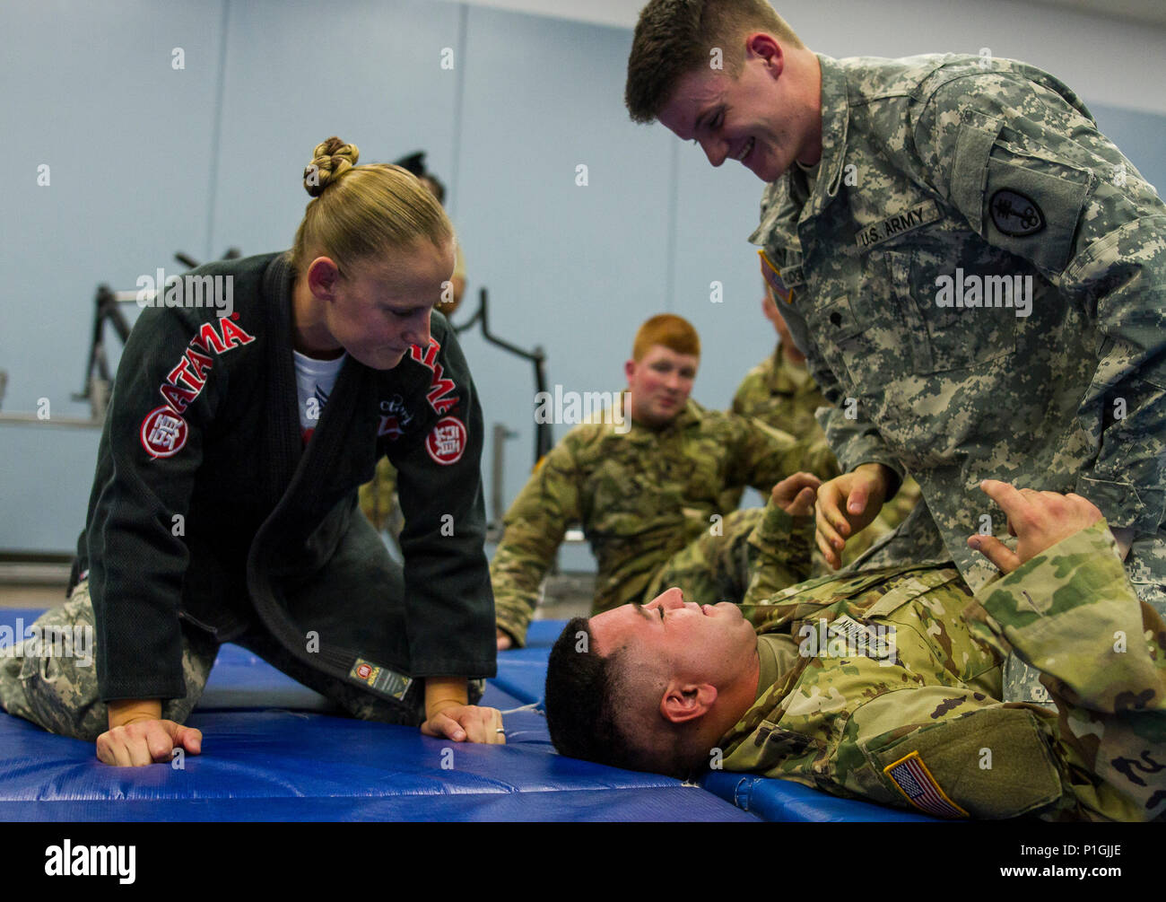 Staff Sgt. Crystal Baetz, a U.S. Army Reserve military police Soldier ...