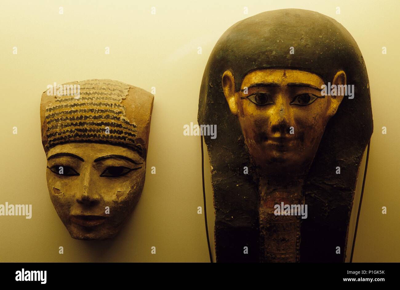 Bages: Montserrat, museo del Oriente Bíblico; mascaras mortuorias ...