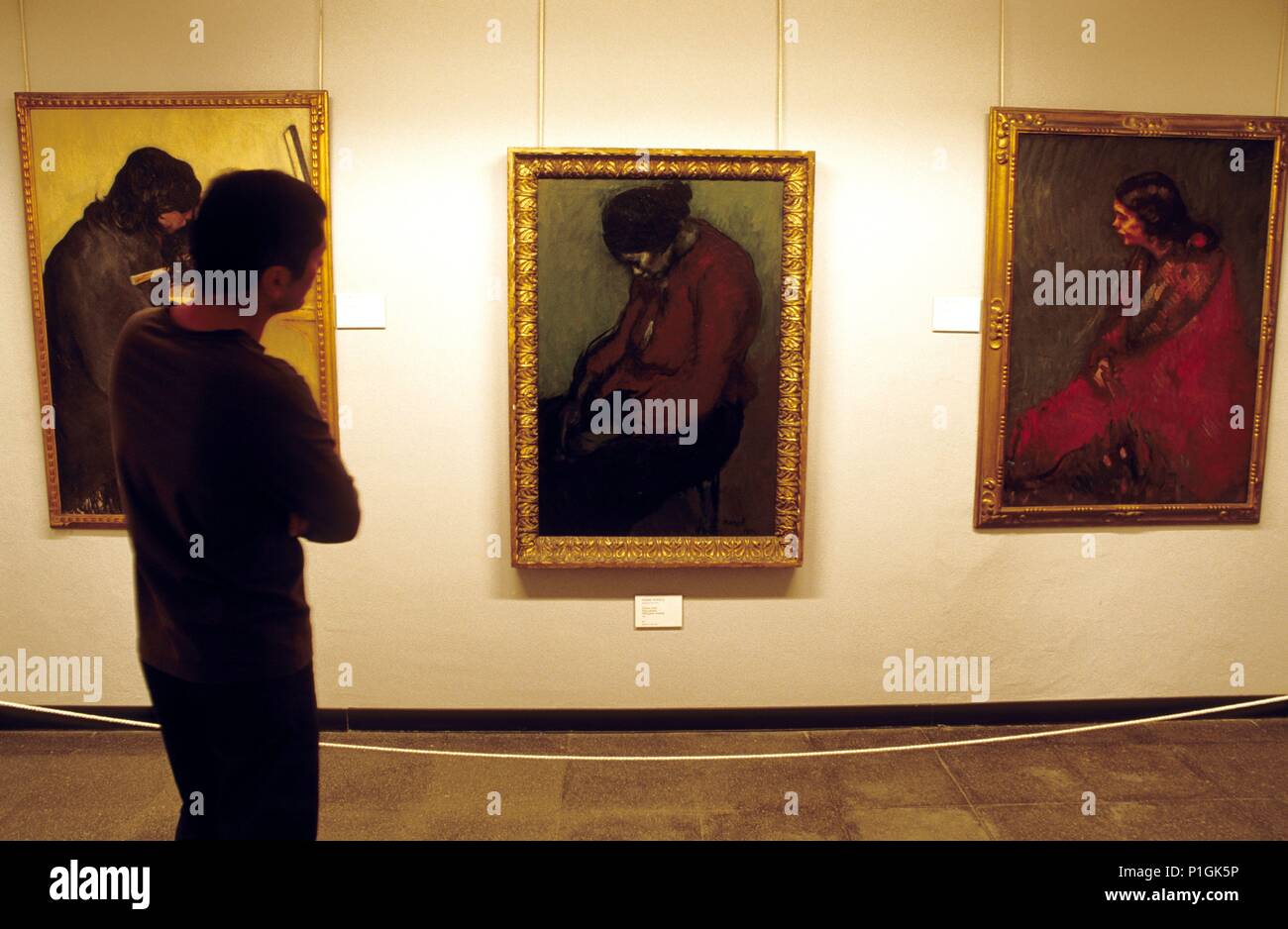 Bages: Montserrat, museo Pinacoteca; sala del pintor modernista Isidre ...