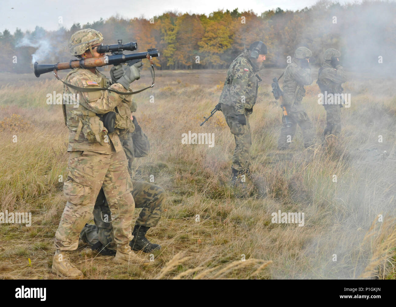 U.S. Army Spc. Tamaricus Tanner, infantryman, Company D, 2nd Battalion ...