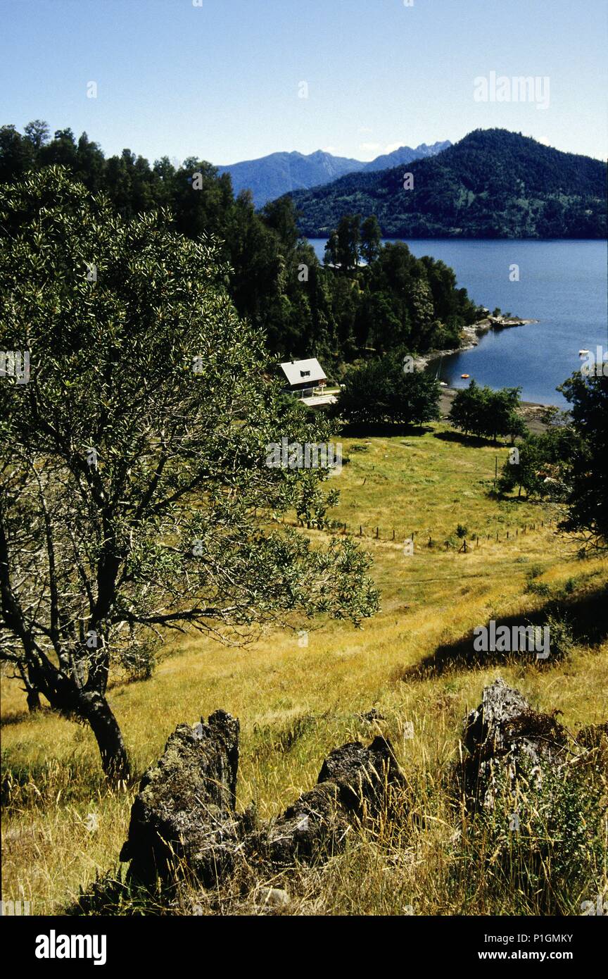 lago Ranco; vista / paisaje Stock Photo - Alamy