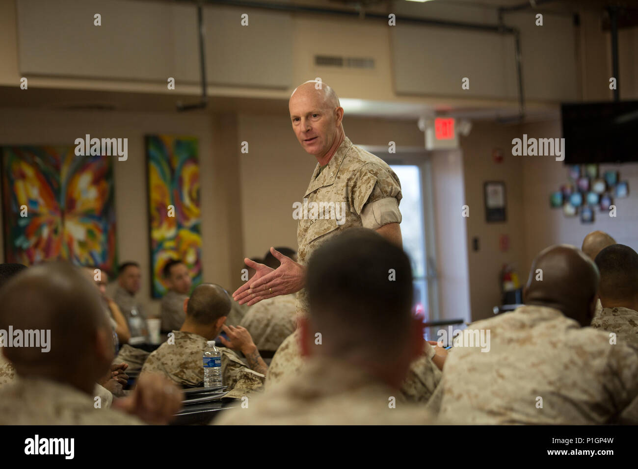Colonel David W. Edson, Assistant Chief of Staff G1, Marine Forces ...