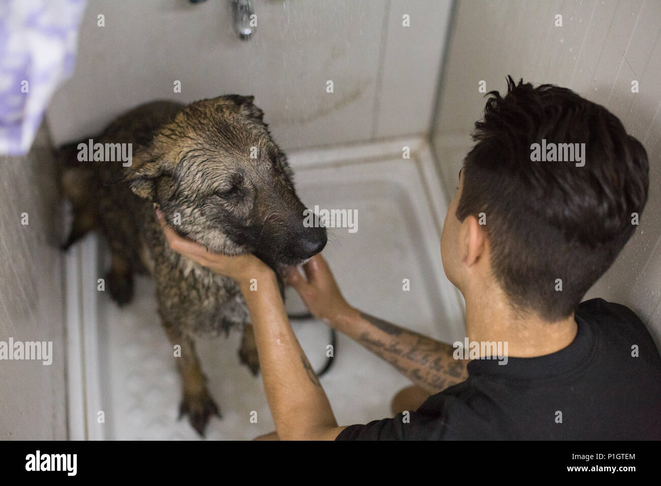 U.S. Army Sgt. Joseph Cardenas, , 54th Engineering Battalion, 94th ...