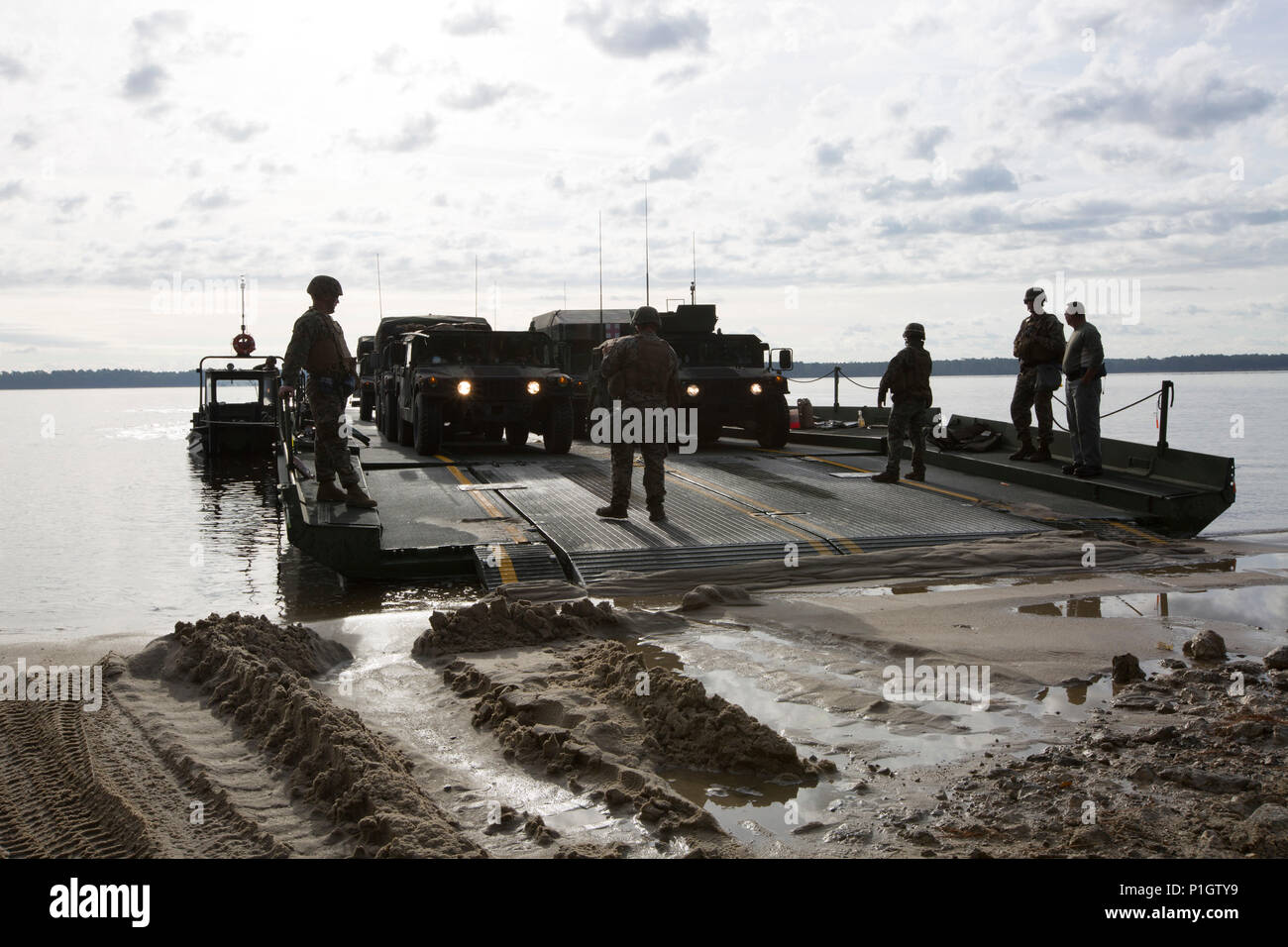 U.S. Marines with 2nd Combat Engineer Battalion, 2nd Marine Division ...