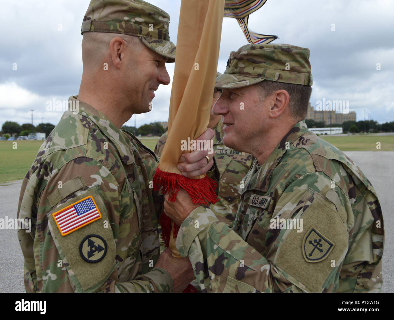 Brig. Gen. Alex Fink, the incoming commanding general of the 4th ...