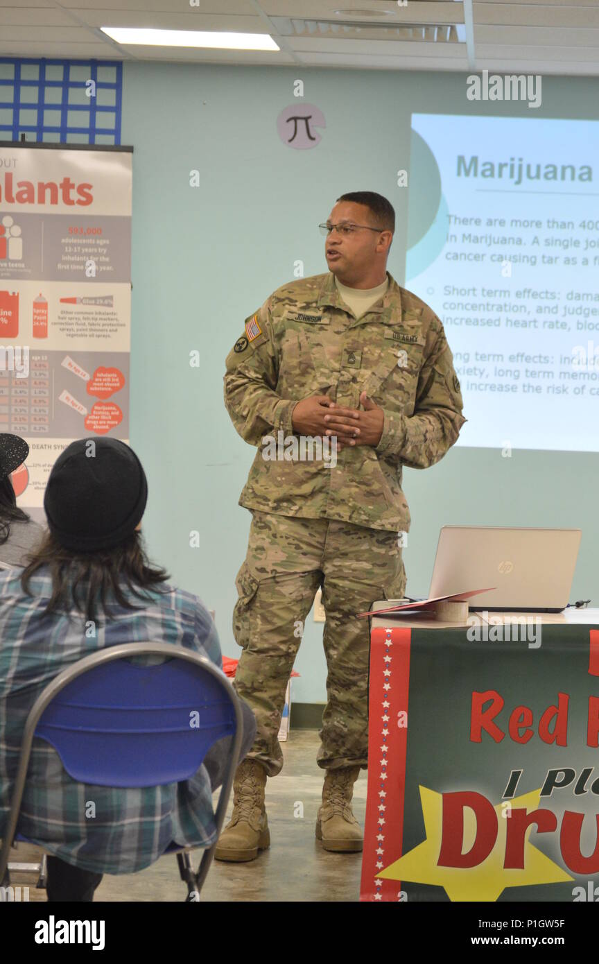 U.S. Army Reserve Sgt. 1st Class Byran Johnson, a unit prevention ...
