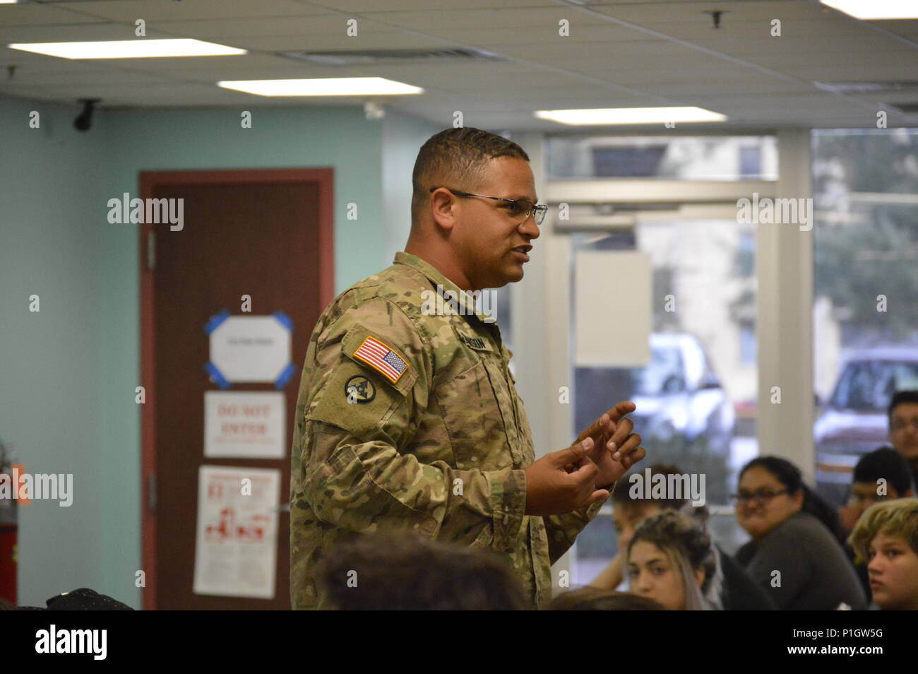 U.S. Army Reserve Sgt. 1st Class Byran Johnson, a unit prevention ...