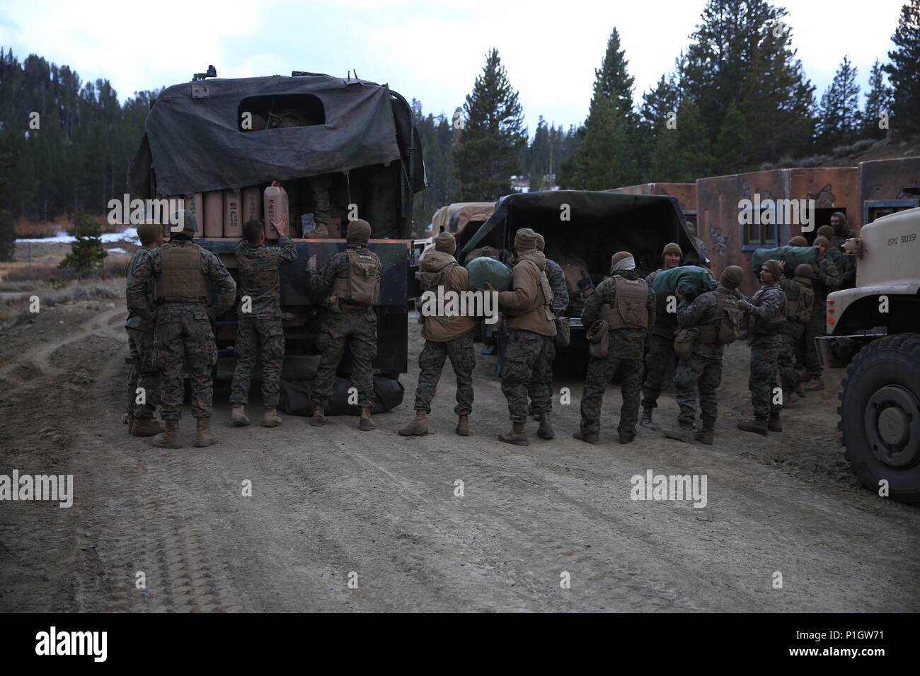 U.S. Marines with Combat Logistics Battalion 15, 1st Marine Logistics ...