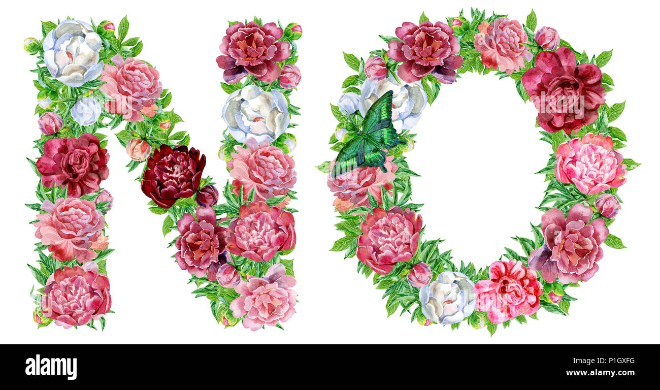 No alphabet Cut Out Stock Images & Pictures - Alamy