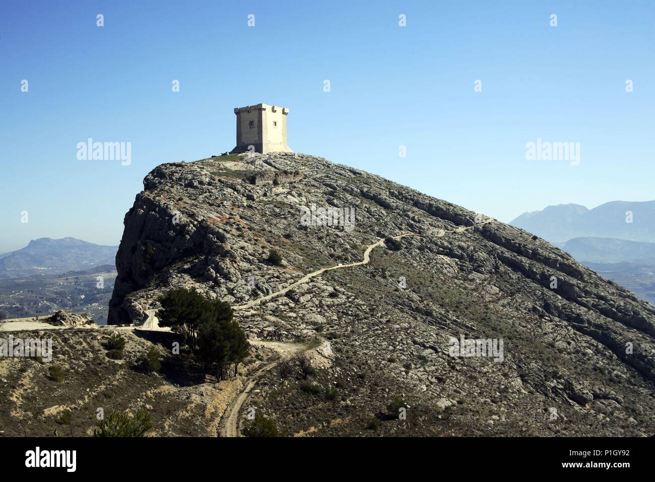 Cocentaina castle hi-res stock photography and images - Alamy