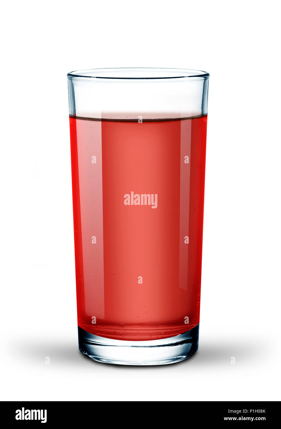 colorful cocktails in glass beaker with ice Stock Photo - Alamy