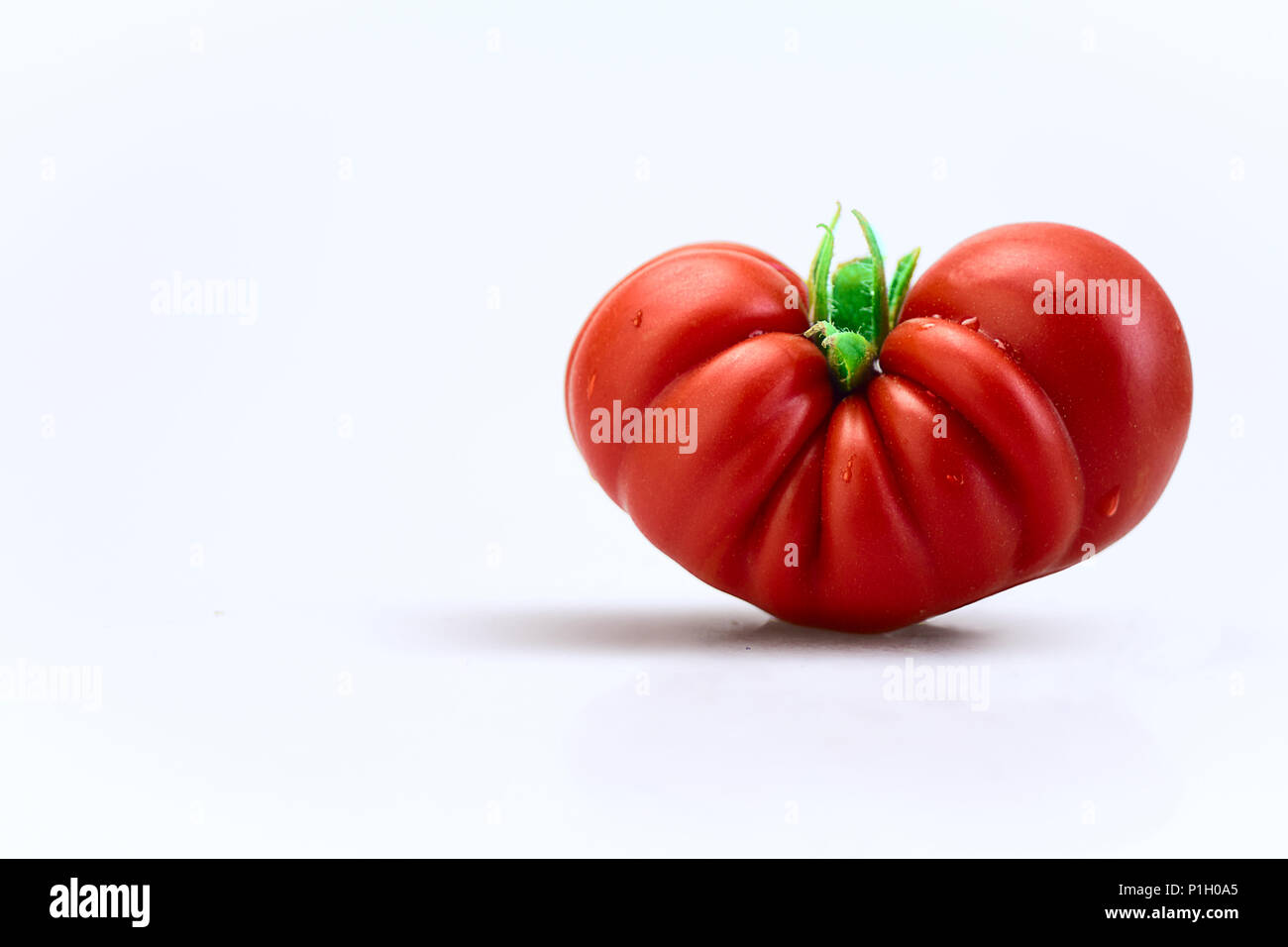 Sicilian organic red tomato Stock Photo - Alamy