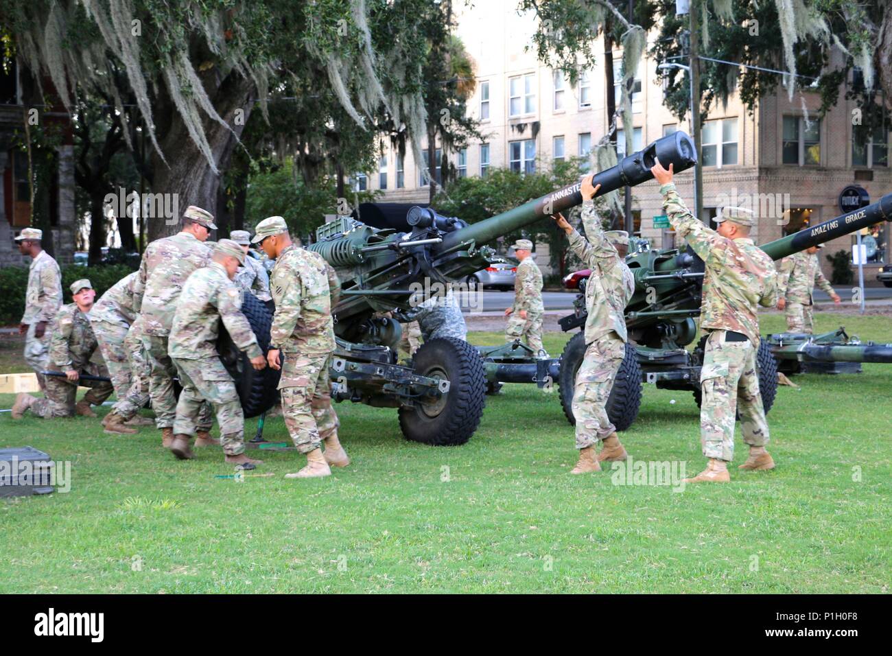 Soldiers from 1st Battalion, 9th Field Artillery Regiment, 3rd Infantry ...