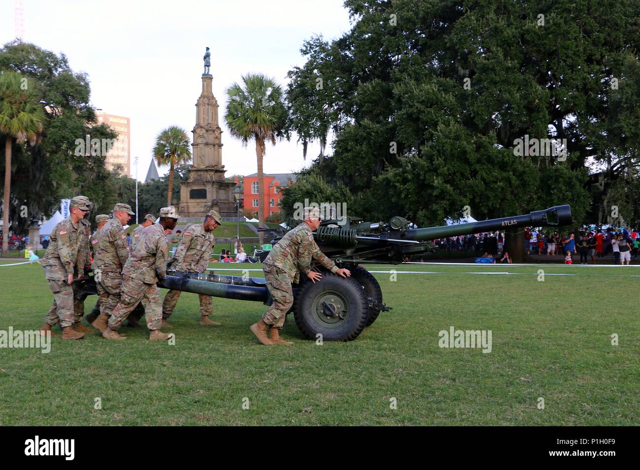 Soldiers from 1st Battalion, 9th Field Artillery Regiment, 3rd Infantry ...