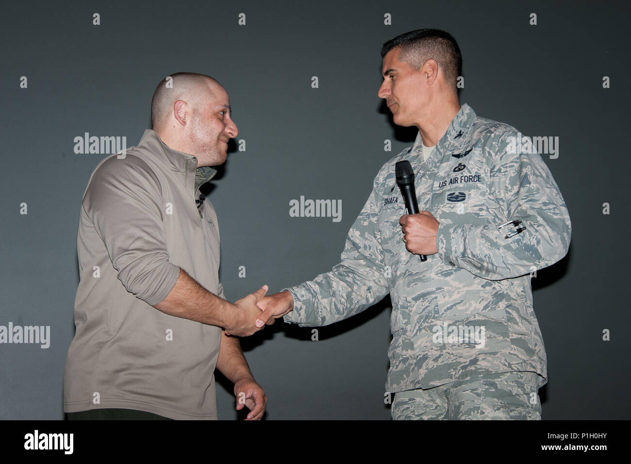 Maxwell AFB, Ala. - Colonel Eric Shafa, Commander, 42nd Air Base Wing ...