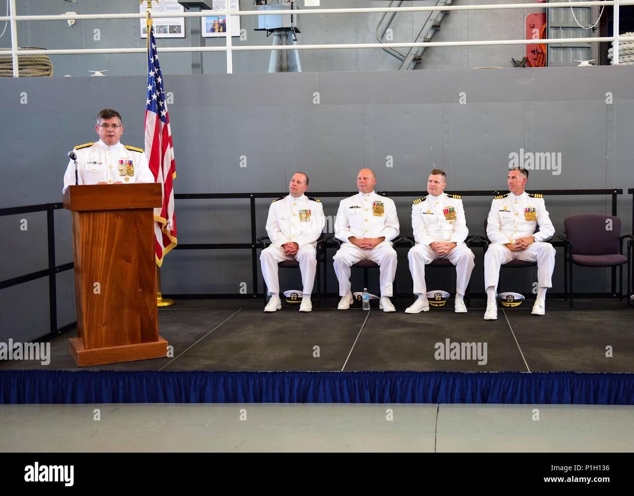 170915-N-LH273-099 GREAT LAKES, Ill (September 15, 2017) RADM Thomas ...