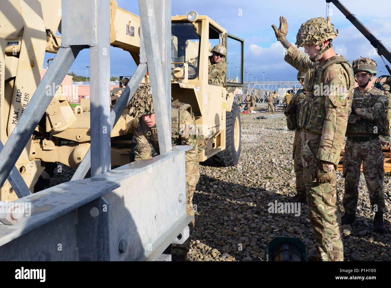 British Army’s 22nd Royal Engineers Regiment and a U.S. Army ...