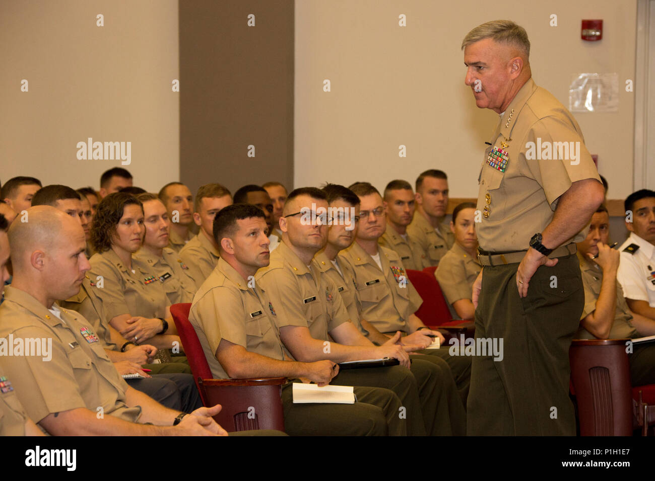 U.S. Marine Corps Gen. Glenn M. Walters, 34th assistant commandant of ...