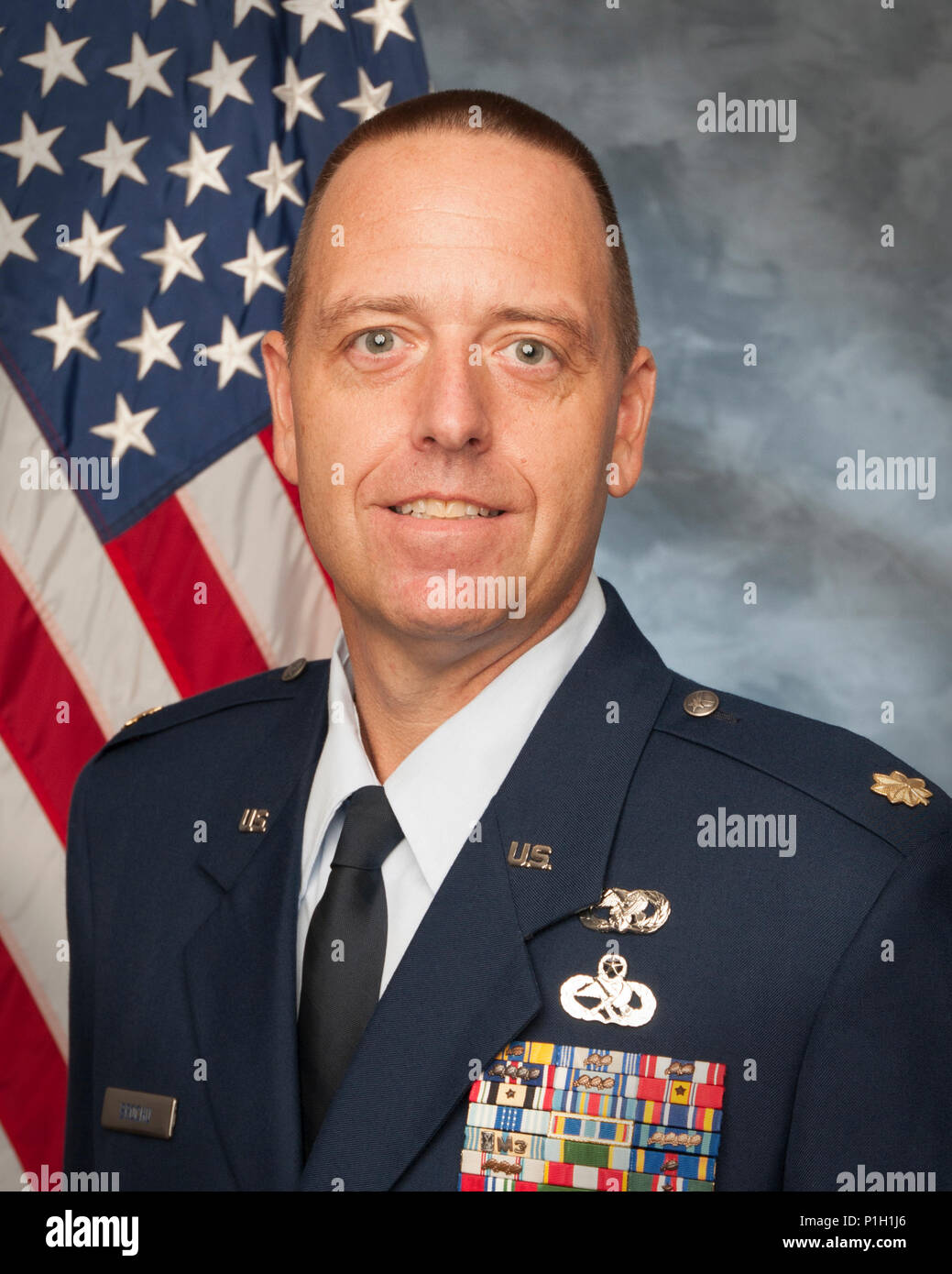 U.S. Air Force Maj. Scott Brochu, 158th Logistics Readiness Squadron ...