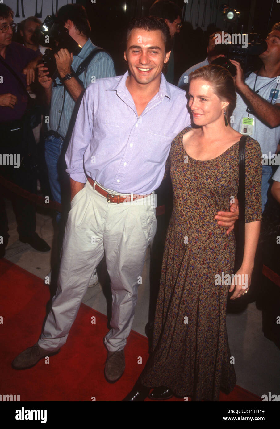 BEVERLY HILLS, CA - OCTOBER 11: Actor Alex McArthur and guest attend ...