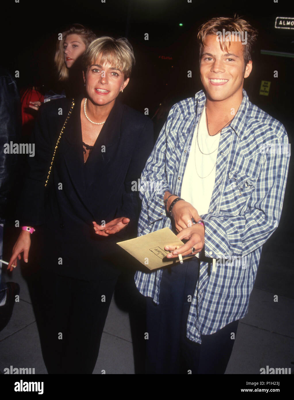 BEVERLY HILLS, CA - OCTOBER 11: (L-R) Publicist Susan Culley and actor ...