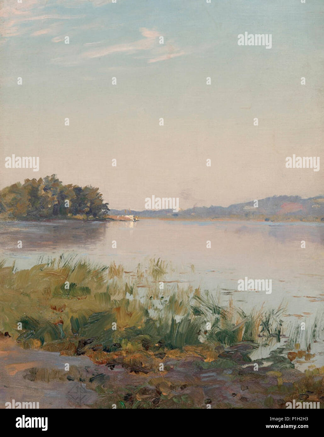 'Summer on the Hudson' by Walter Launt Palmer Stock Photo - Alamy