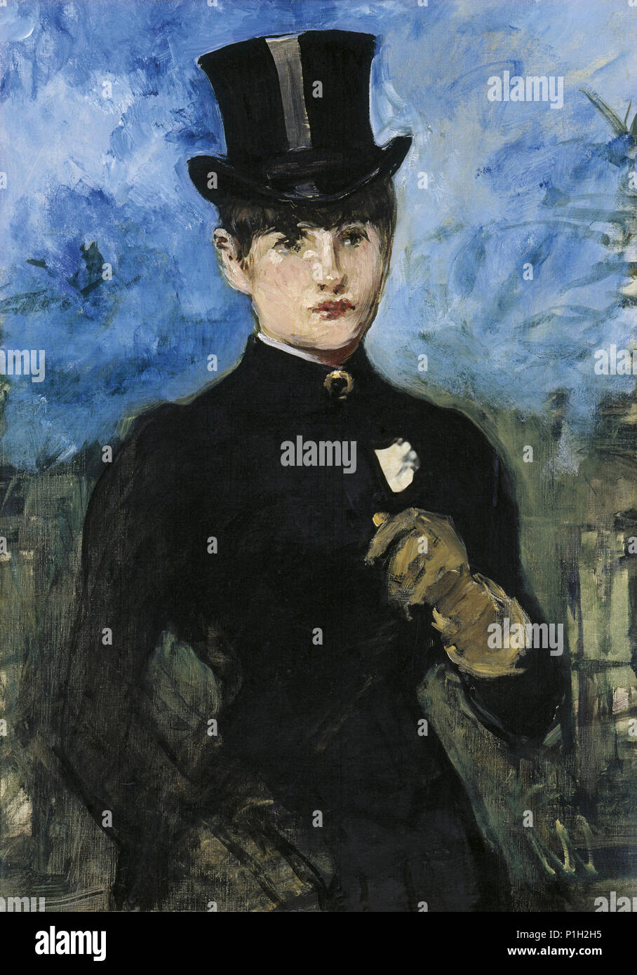 'Summer' or 'The Amazon', by Edouard Manet Stock Photo - Alamy