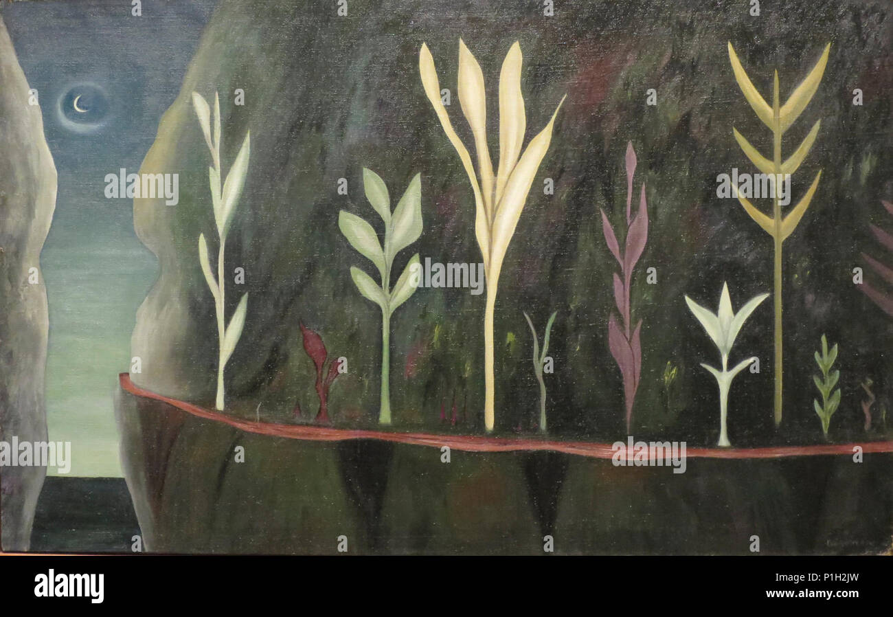 'Symbolist Landscape (The Pali Road by Moonlight)' by Marguerite Louis ...