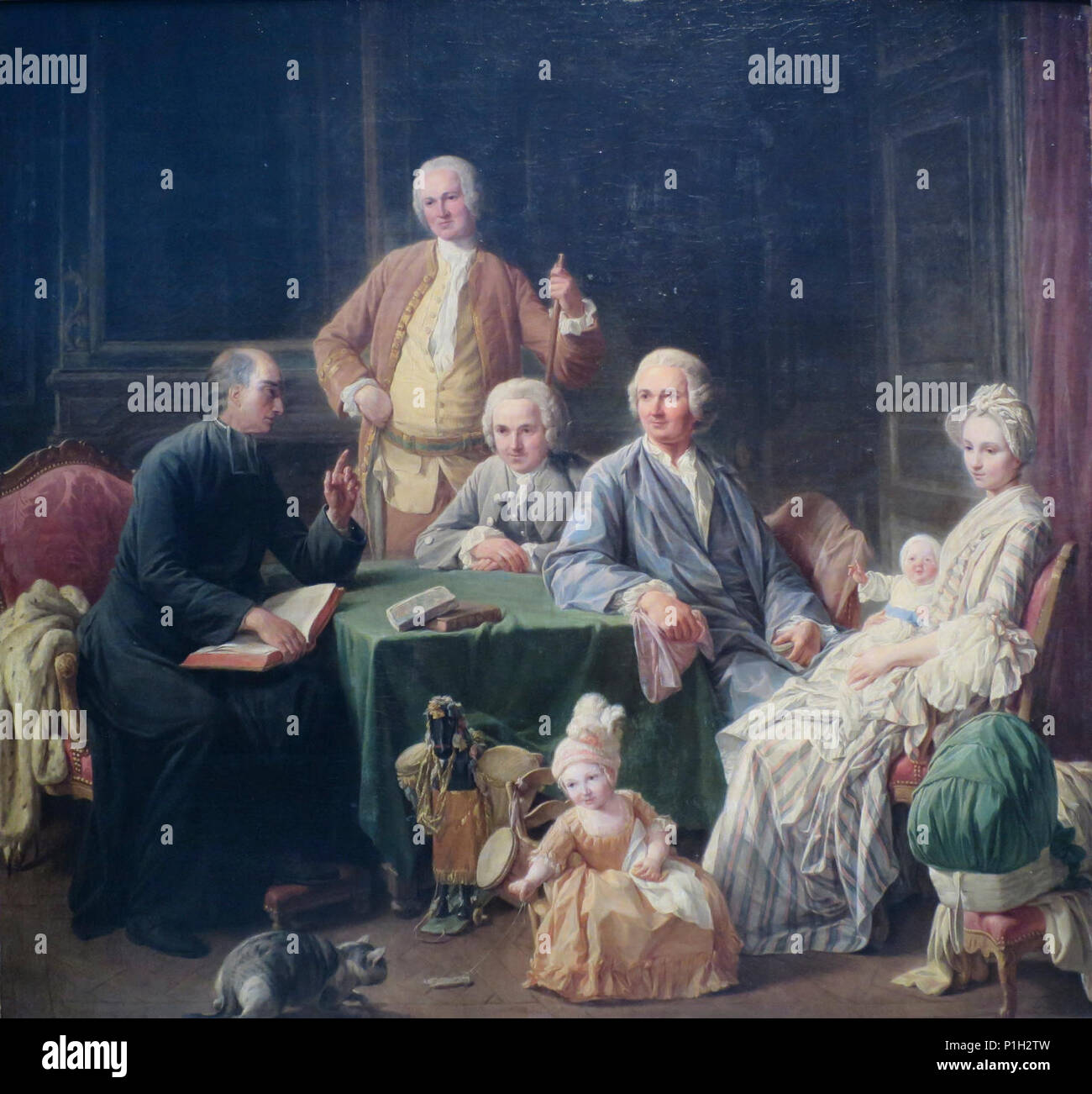 1766 family portrait hi-res stock photography and images - Alamy