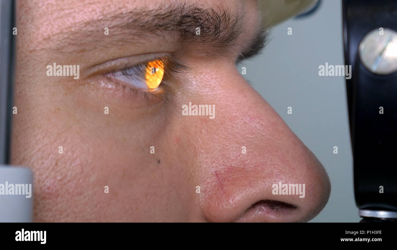 Man eye symbol vision test hi-res stock photography and images - Alamy