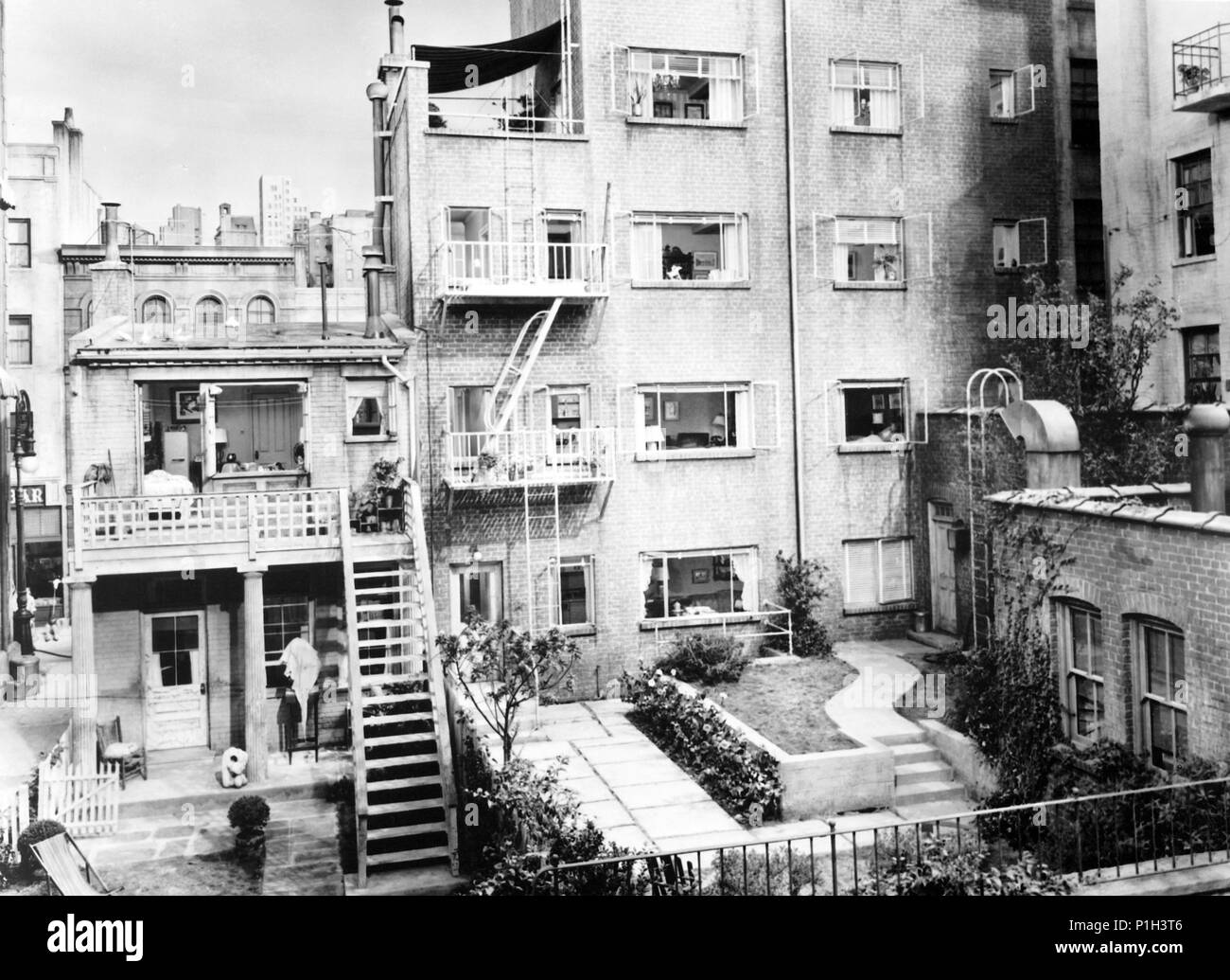 Original Film Title: REAR WINDOW. English Title: REAR WINDOW. Film ...